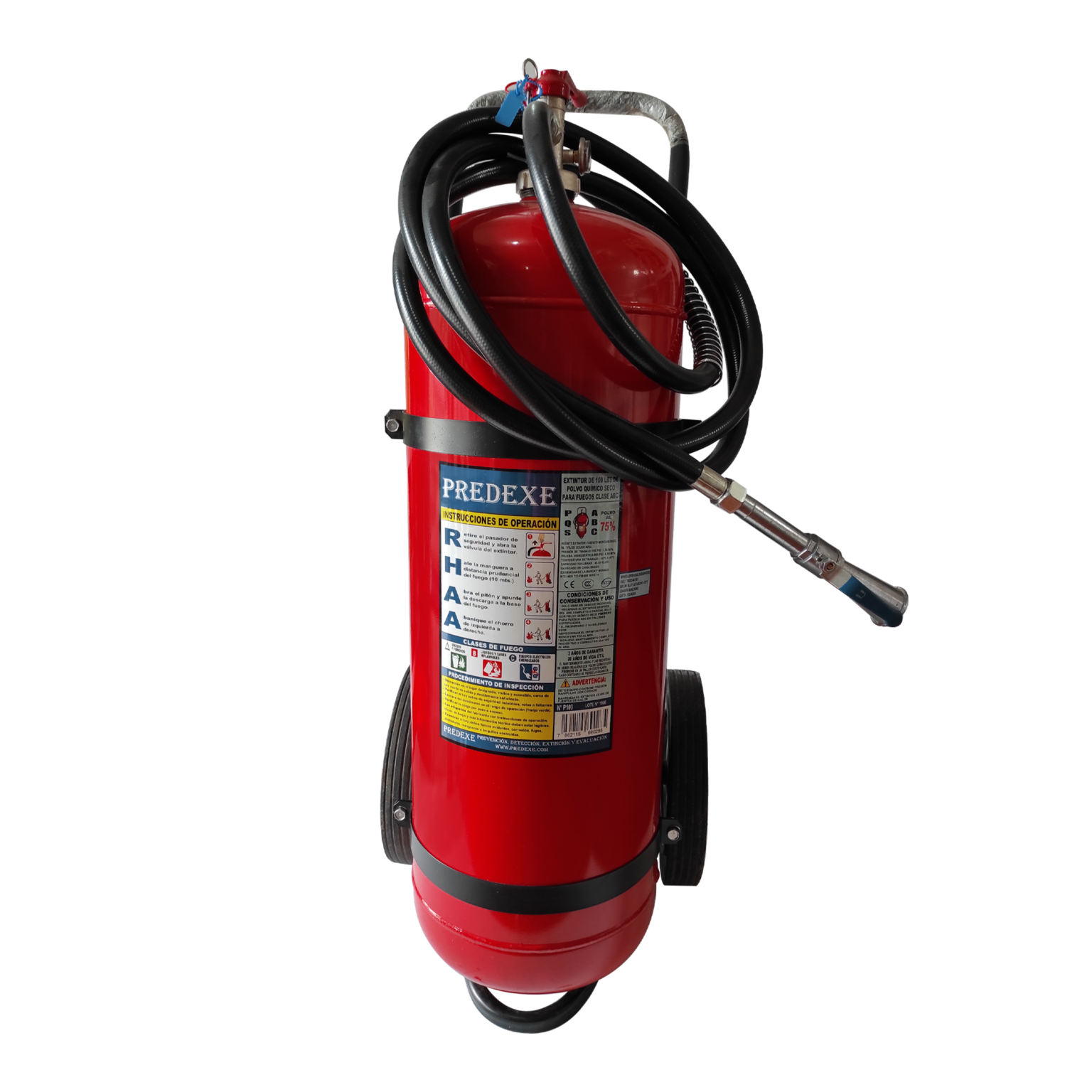 Extintor 100 Lbs PQS